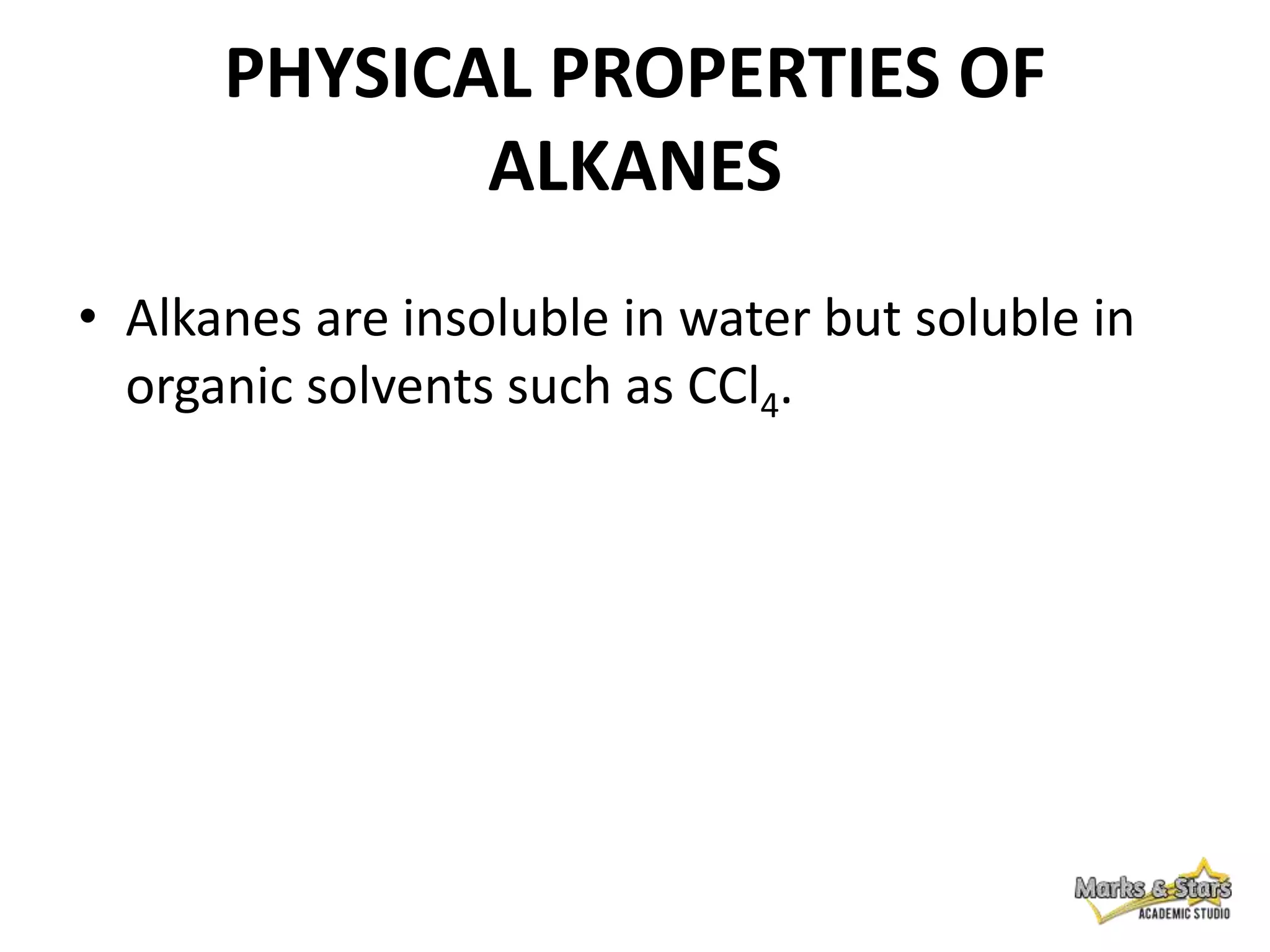 Alkanes | PPT