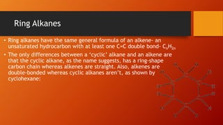 AQA A-Level Chemistry New Spec: Alkanes and related Processes | PPTX