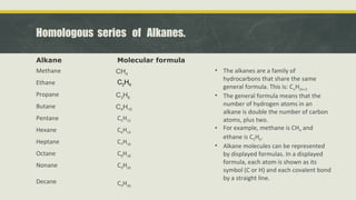 Alkanes | PPT