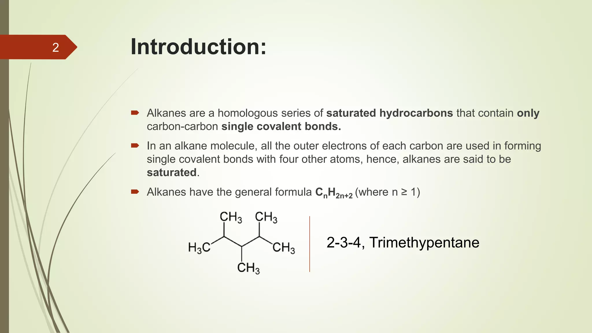 Alkanes | PPTX
