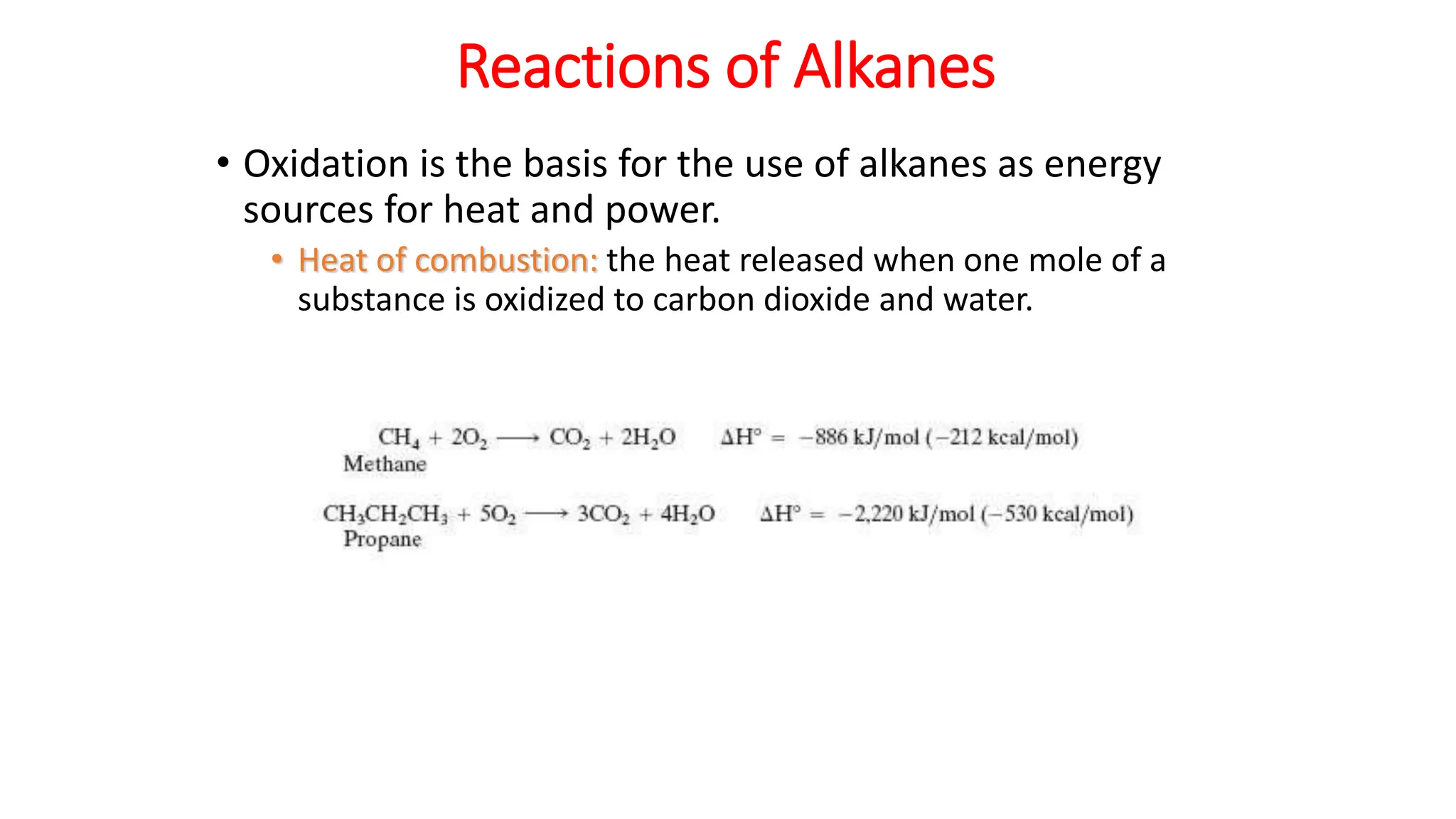 ALKANES.ppt hydrocarbons most commonly found in nature | PPT