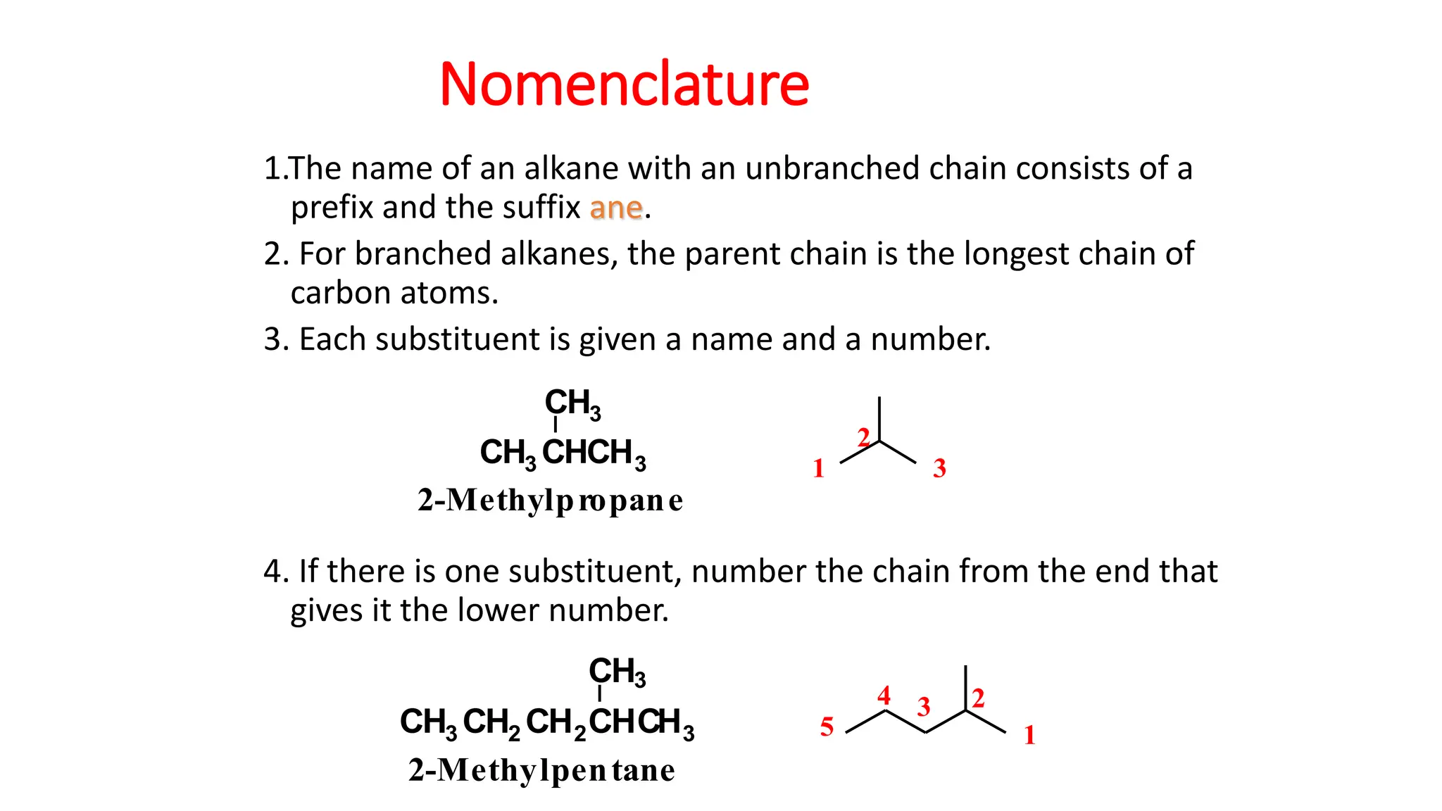 ALKANES.ppt hydrocarbons most commonly found in nature | PPT