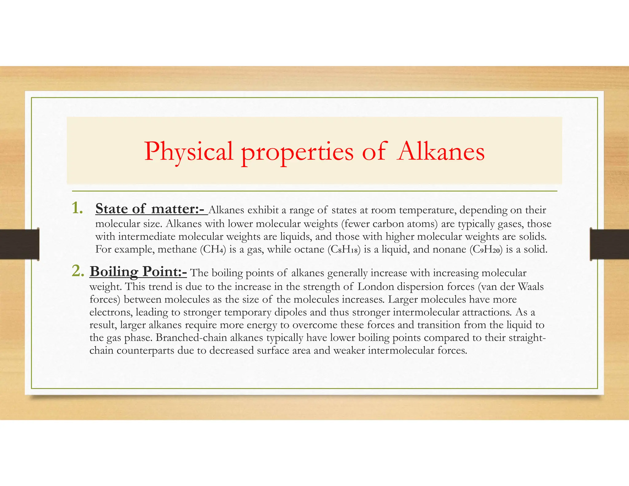 STUDY OF ALKANES BY ASHWIN KUMAR LABANA. | PDF | Chemistry | Science