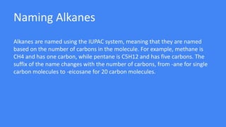 Powerpoint outline on Alkanes for CSEC Chemistry.pptx