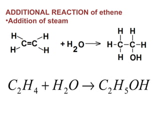 Alkanes and alkenes physical properties and chemical properties | PPT