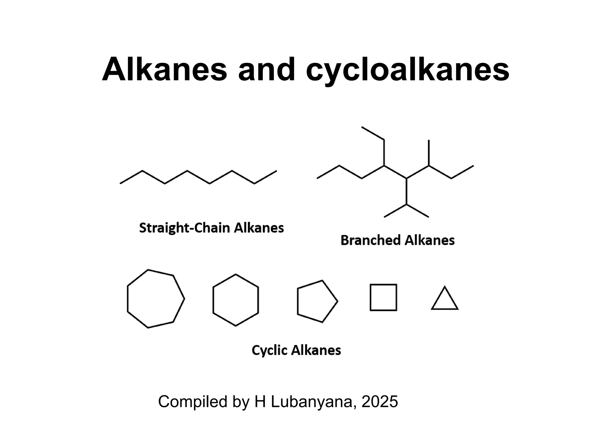 Alkanes and Cycloalkanes- organic chemistry | PDF
