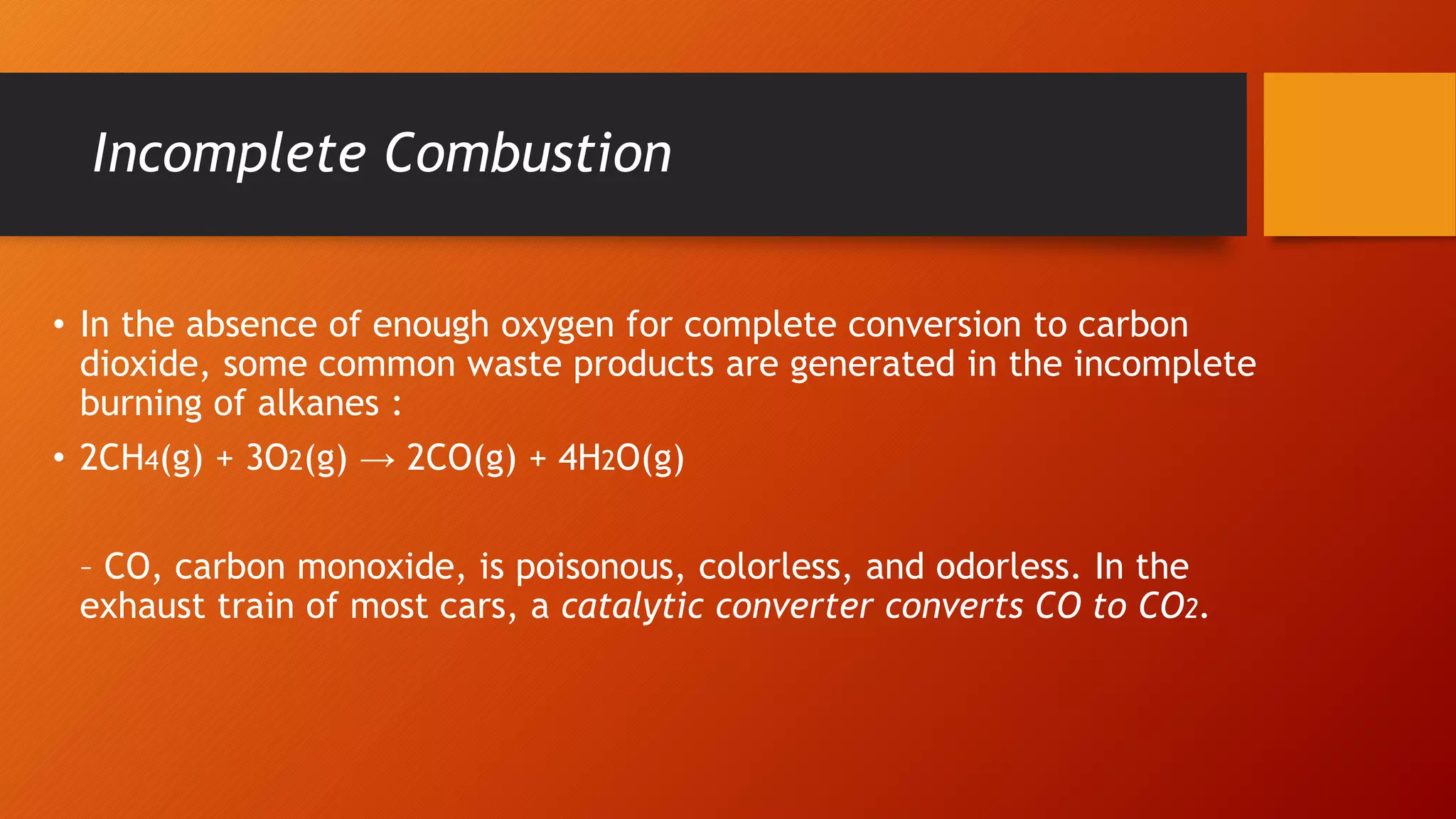 Alkanes and their reactions | PPTX