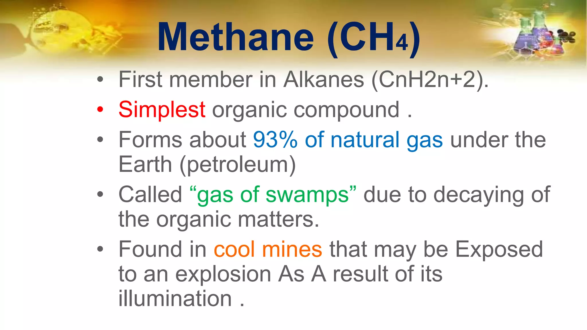 Alkanes preparation and physical properties. | PPTX