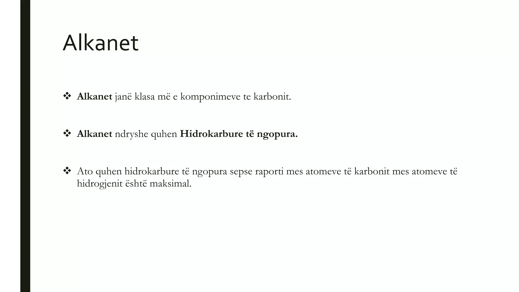 Alkanet,Kimia organike | PPTX