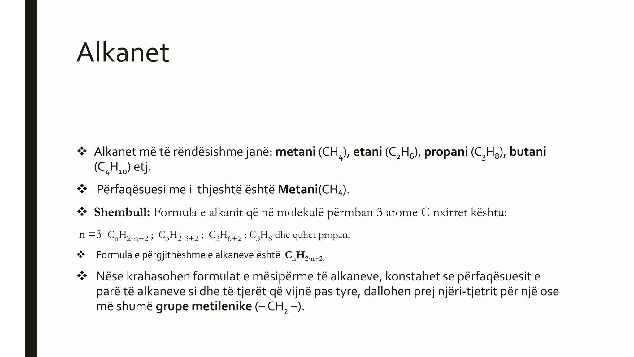 Alkanet,Kimia organike | PPTX