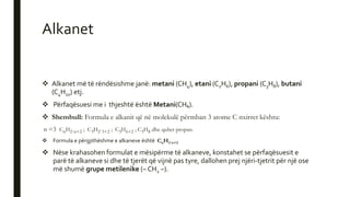 Alkanet,Kimia organike | PPTX