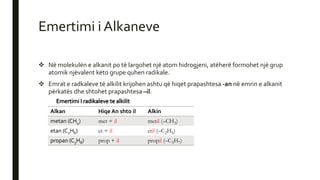 Alkanet,Kimia organike | PPTX