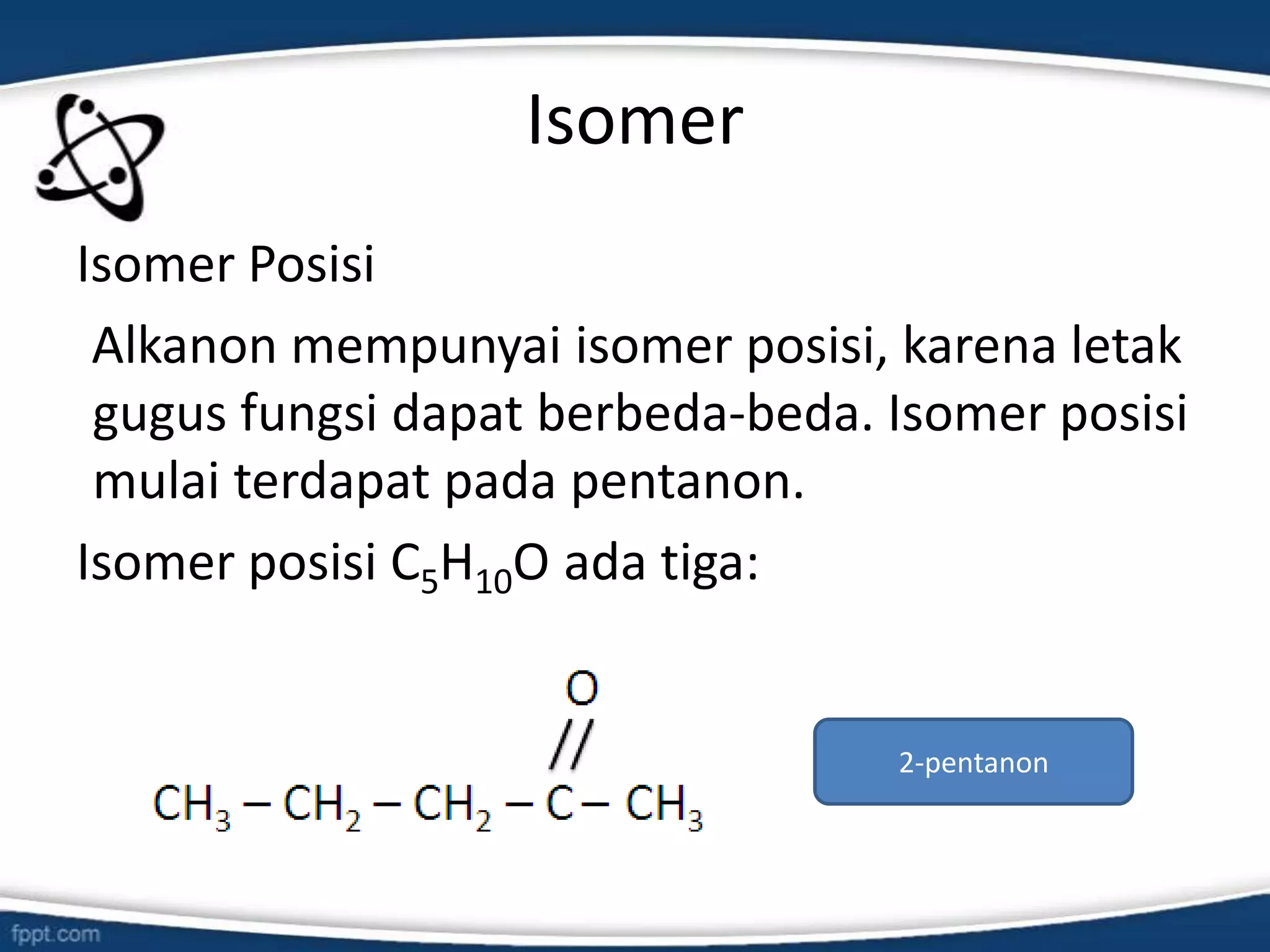 Alkanon (Keton) | PPTX