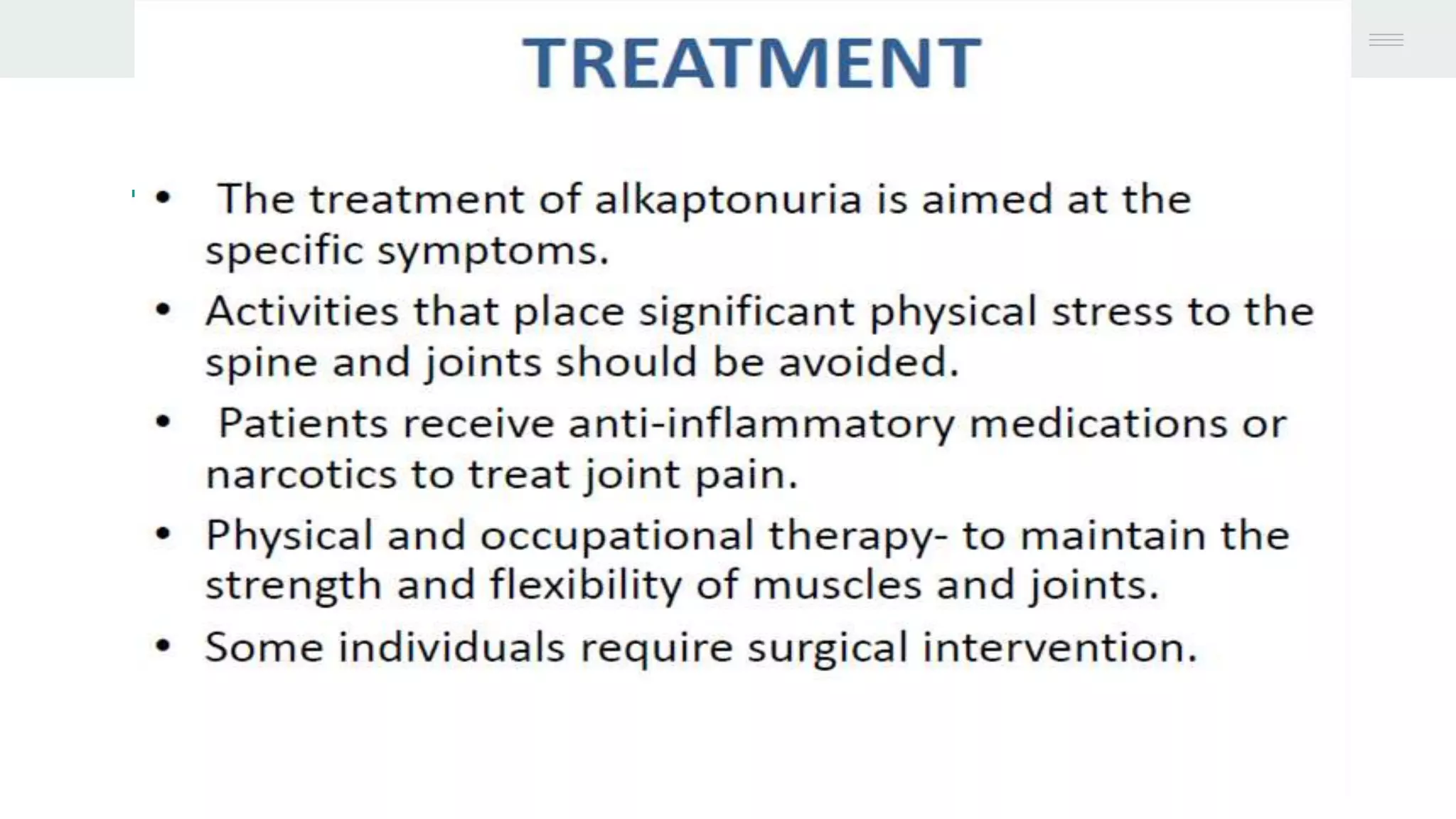 Alkaptonuria | PPTX