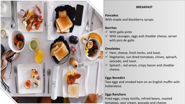 Alka Services Menu | PPT