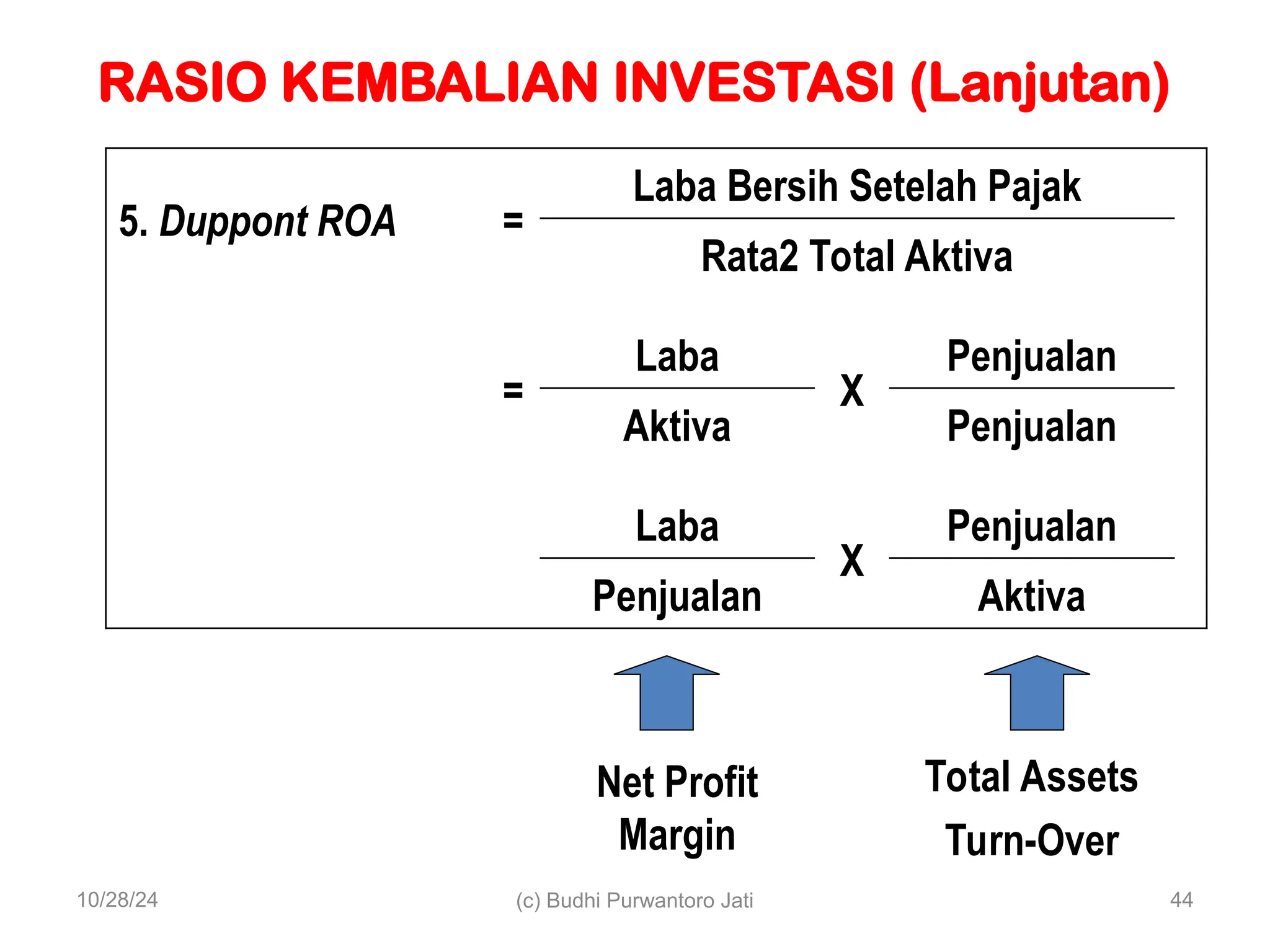 Materi Analisis Rasio Mata Kuliah Analisis Laporan Keuangan | PPT