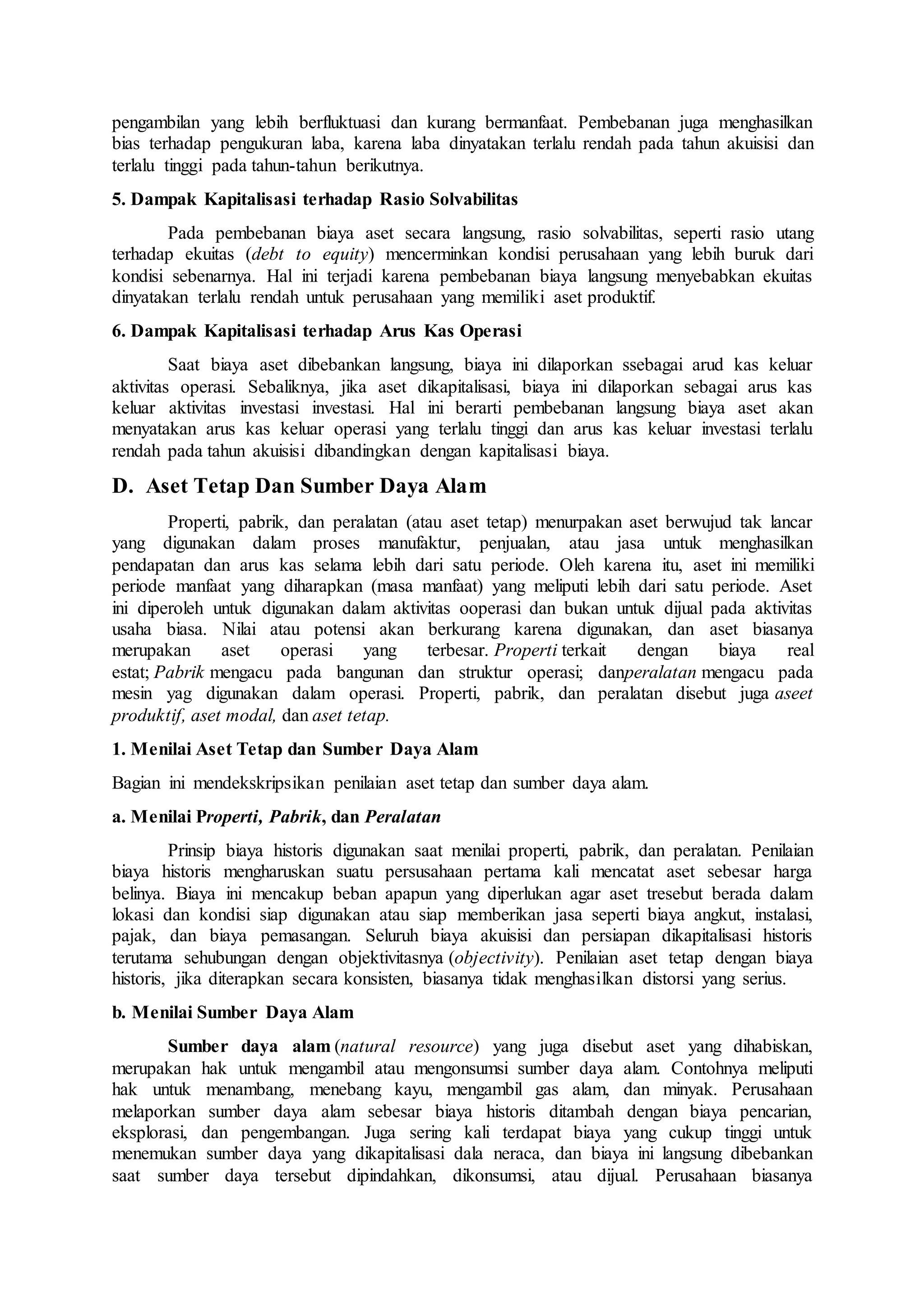 Alk bab 3 analisis aktivitas investasi | DOCX