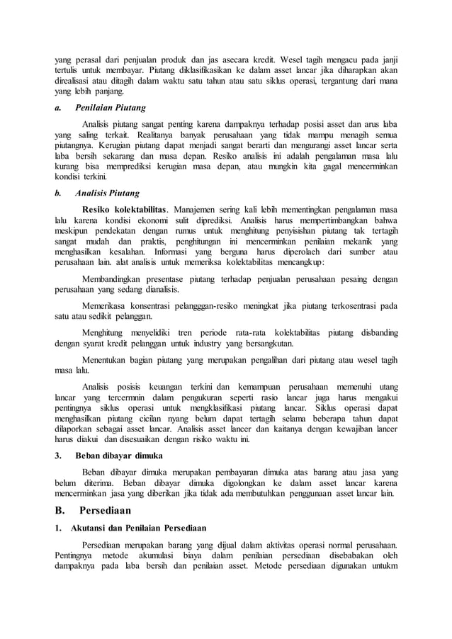 Alk bab 3 analisis aktivitas investasi | DOCX