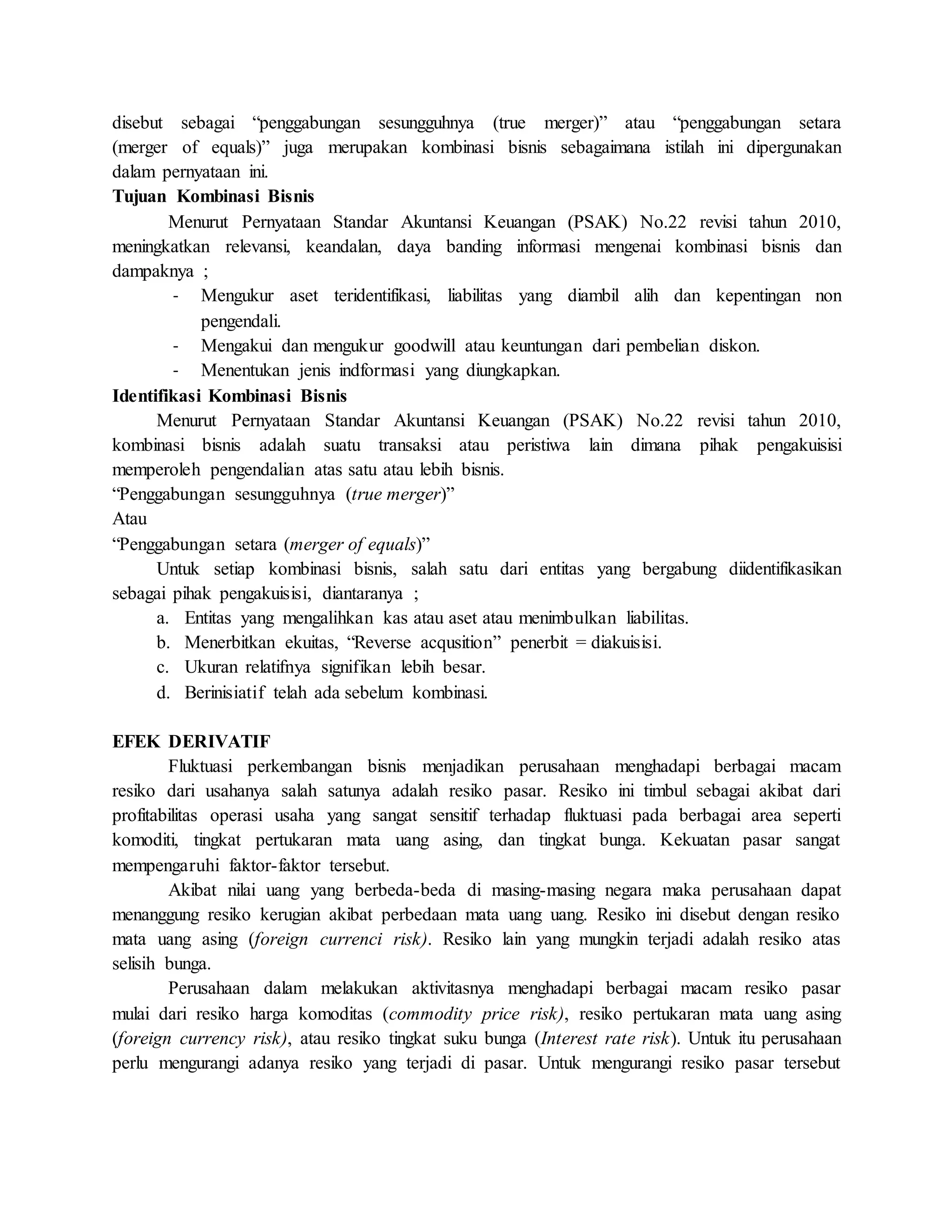 Alk bab 5 analisis aktivitas investasi-investasi antarperusahaan | DOCX