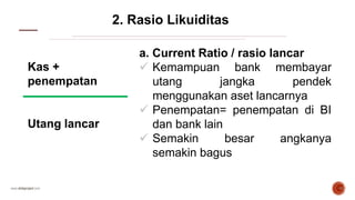 ALK Bank Syariah - meeting 3 - Rasio dan Analisis keuangan.pptx