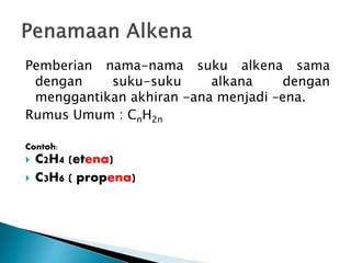 Alkena | PPT