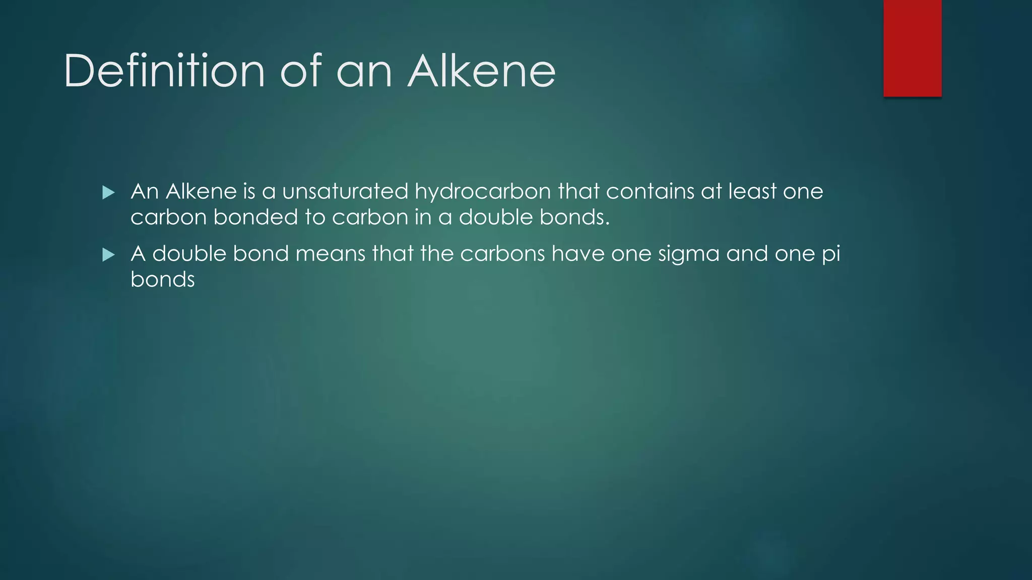 Alkenes | PPTX