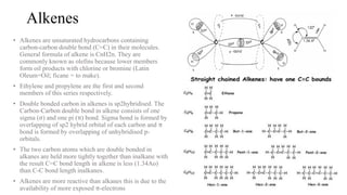 Alkenes | PPTX