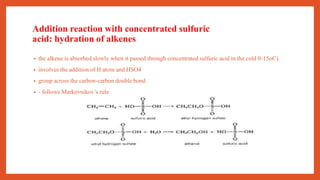 Preparation and Reaction of Alkenes | PDF
