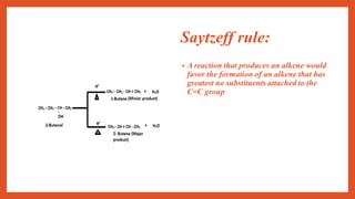 Preparation and Reaction of Alkenes | PDF