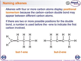 Alkenes Hydrocarbon and its reaction mechanism | PPT