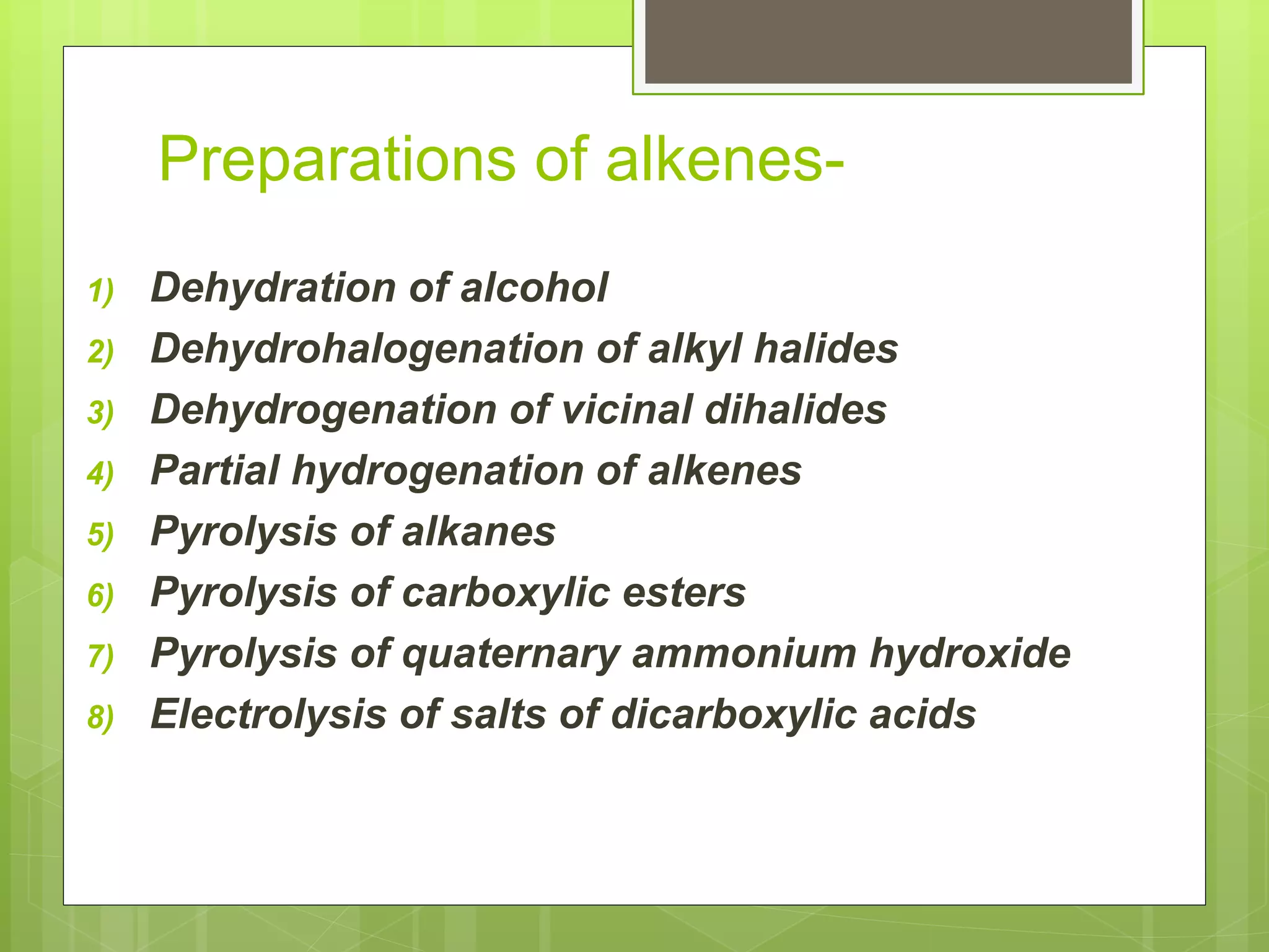 Alkenes part1 | PPTX