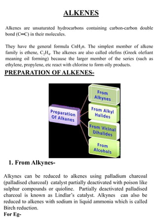 Common Types Of Reactions Of Alkenes