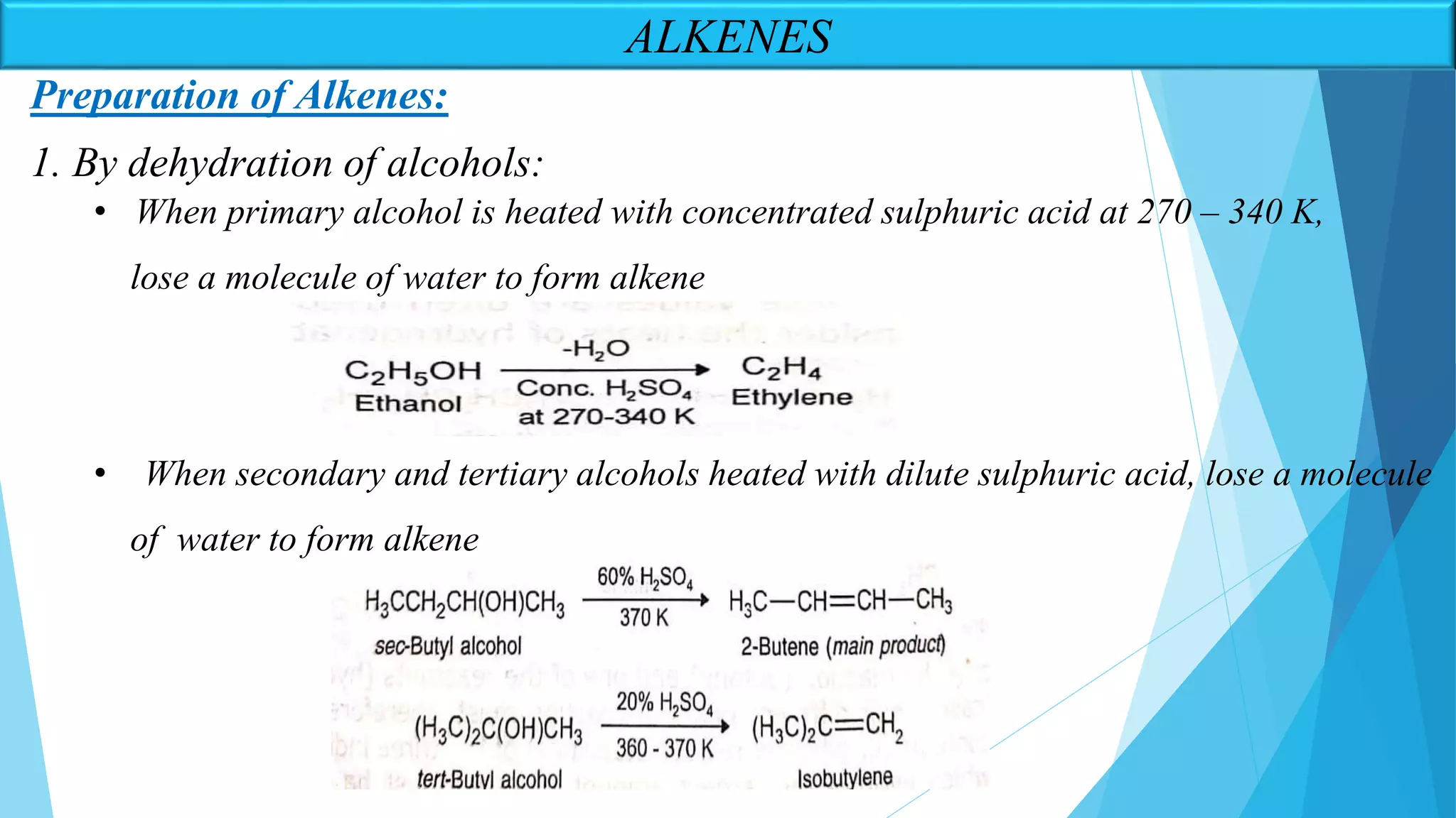 Alkenes and alkynes | PPTX
