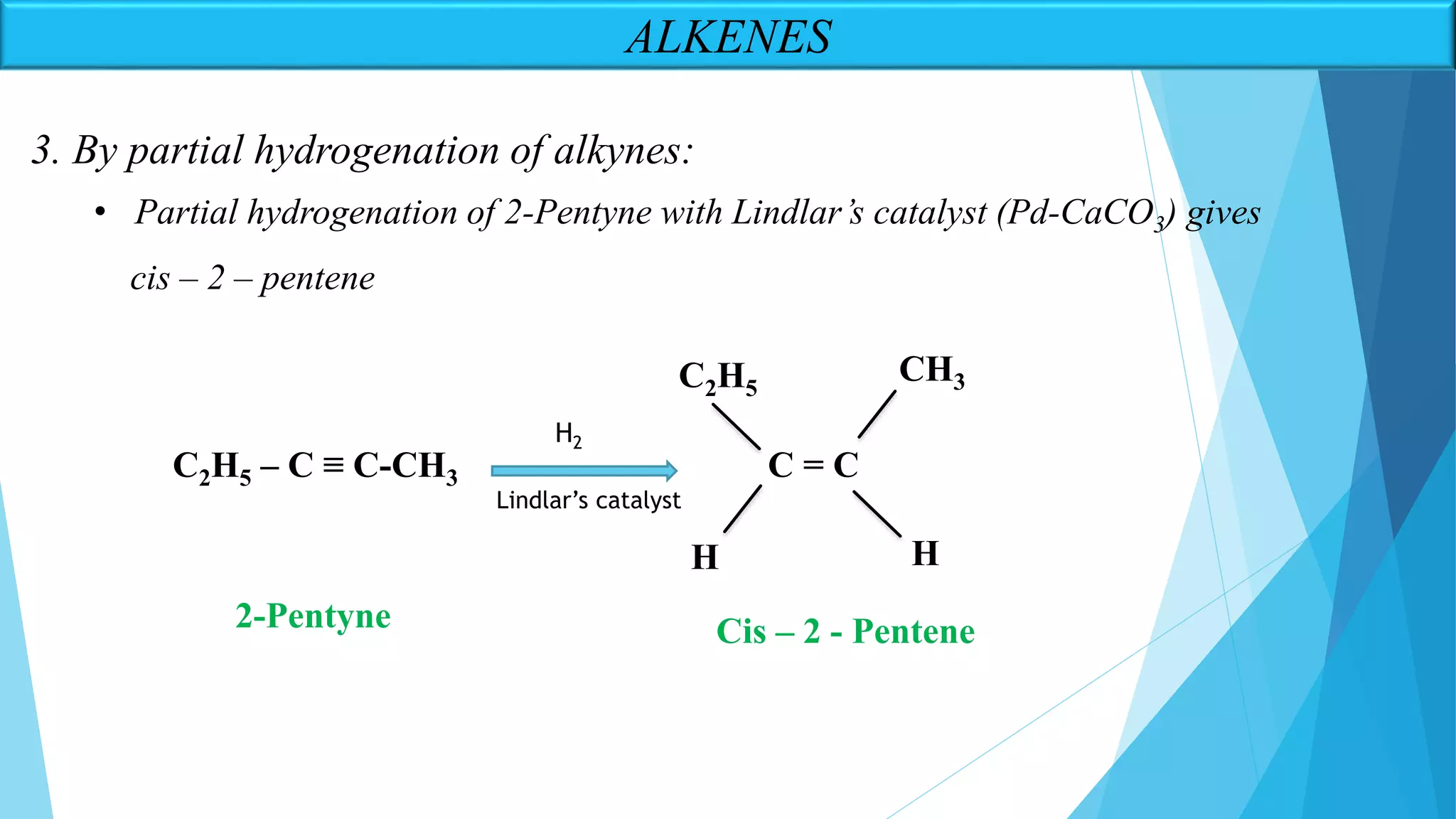 Alkenes and alkynes | PPTX