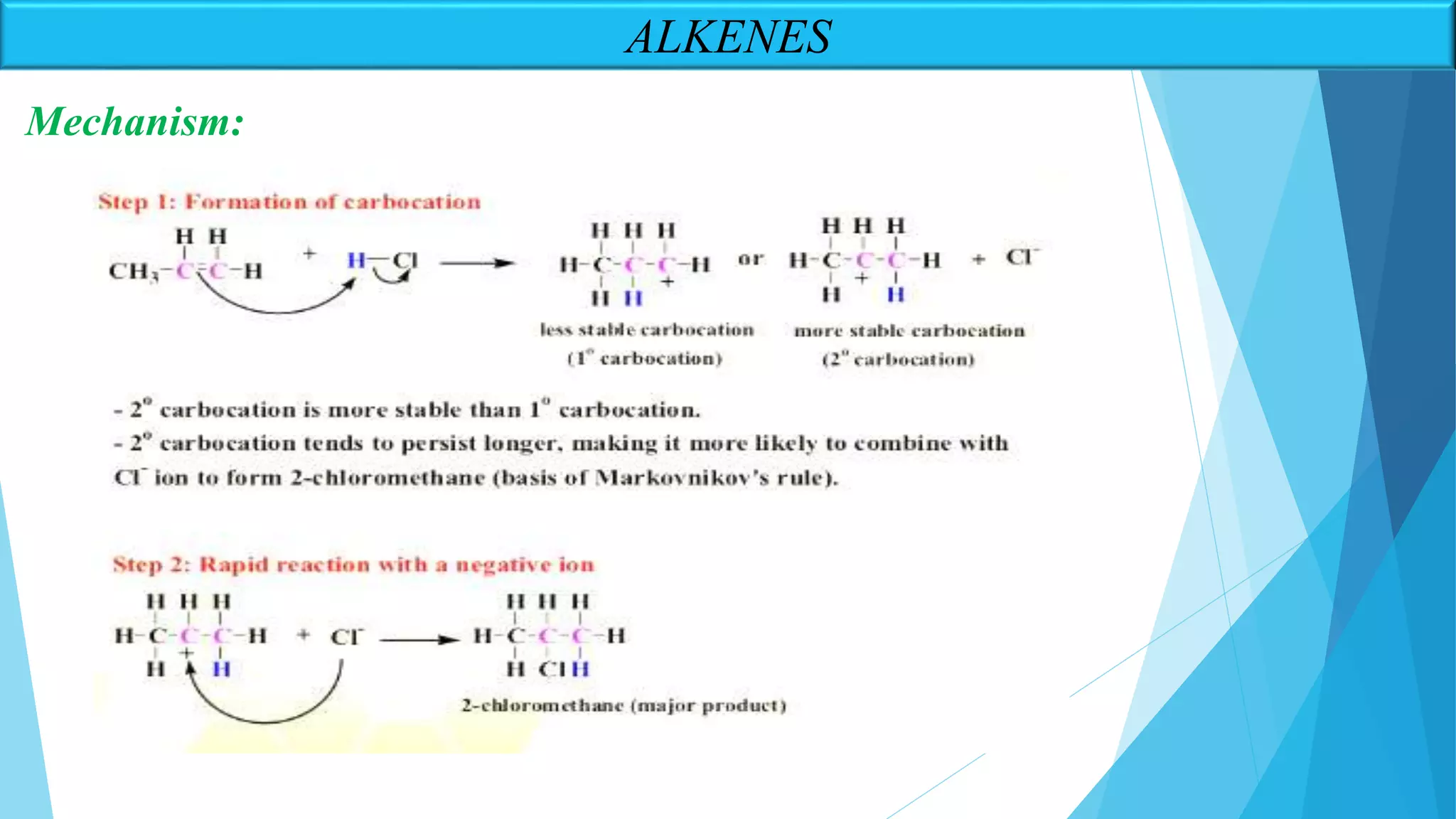 Alkenes and alkynes | PPTX