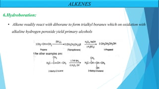 Alkenes and alkynes | PPTX