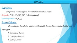 Alkenes and alkynes | PPTX