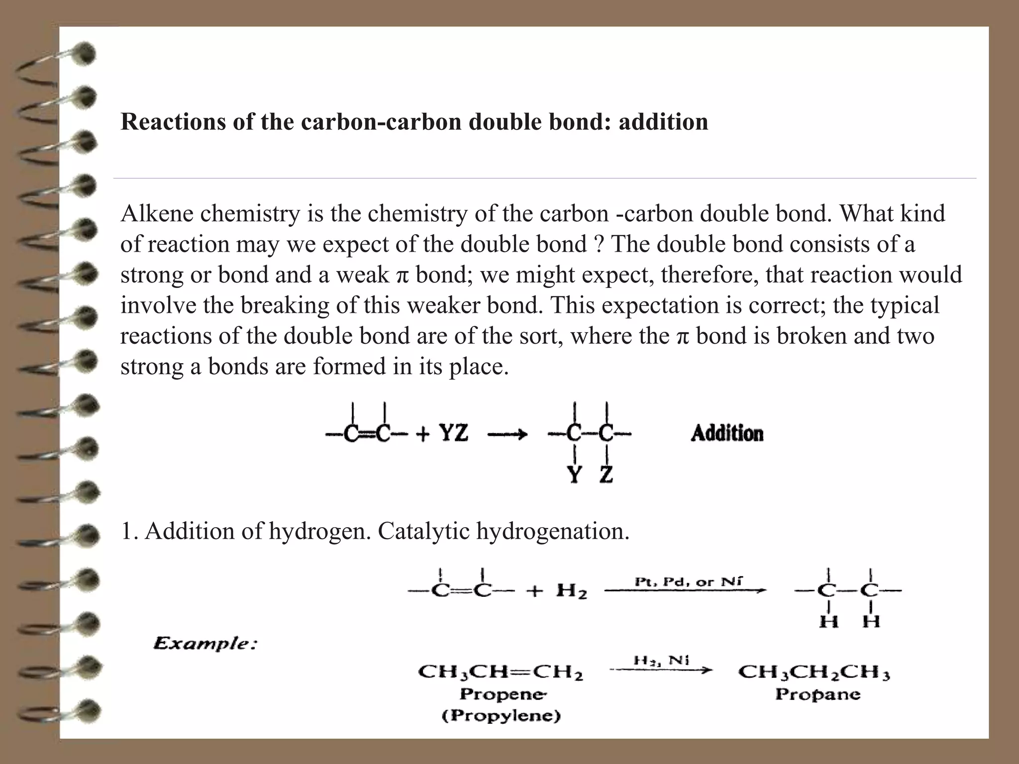 Alkenes compounds | PPT | Chemistry | Science