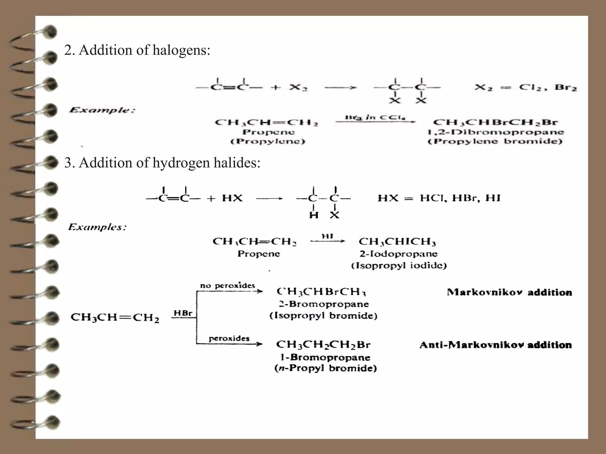Alkenes compounds | PPT | Chemistry | Science