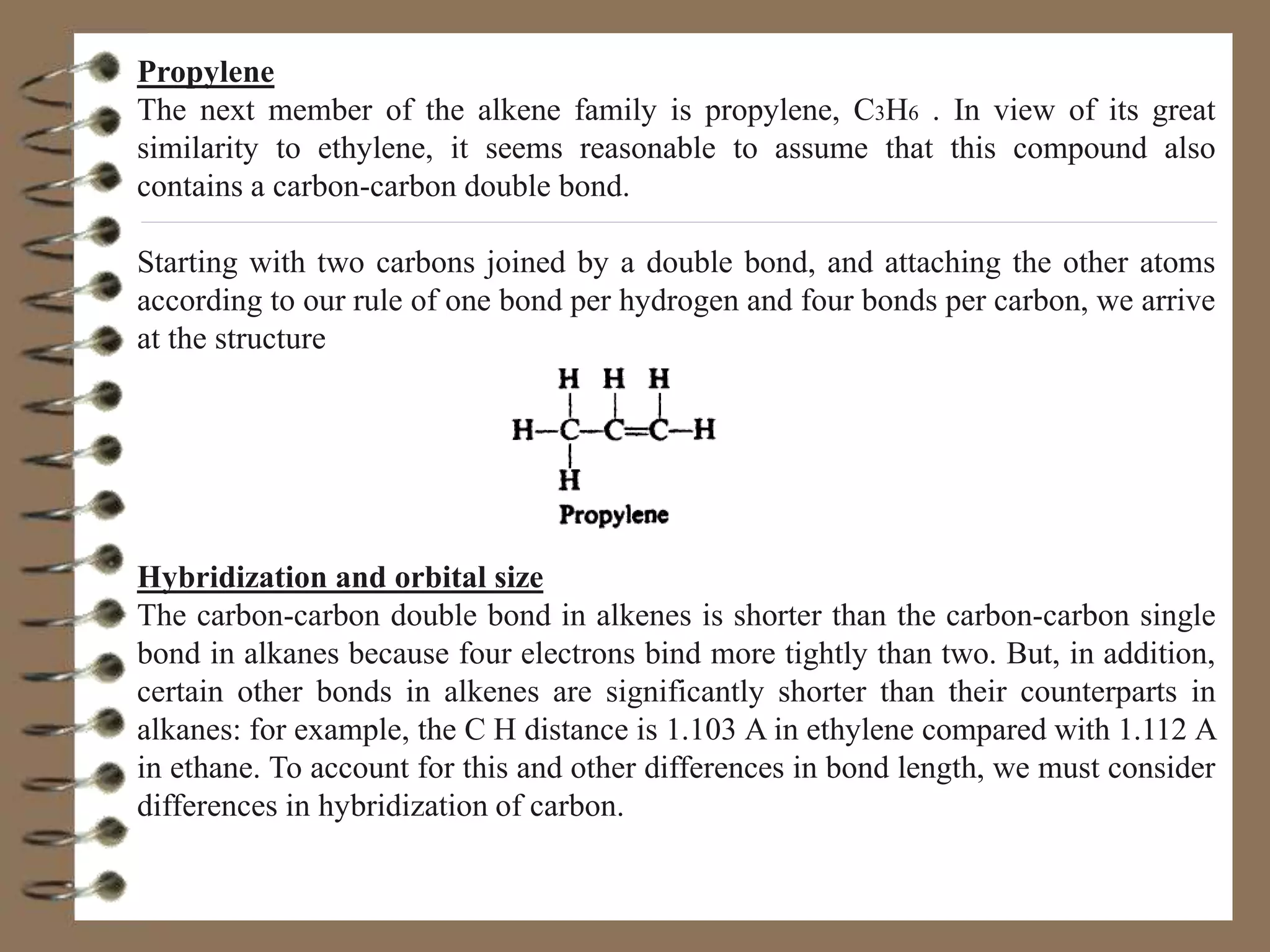 Alkenes compounds | PPT | Chemistry | Science