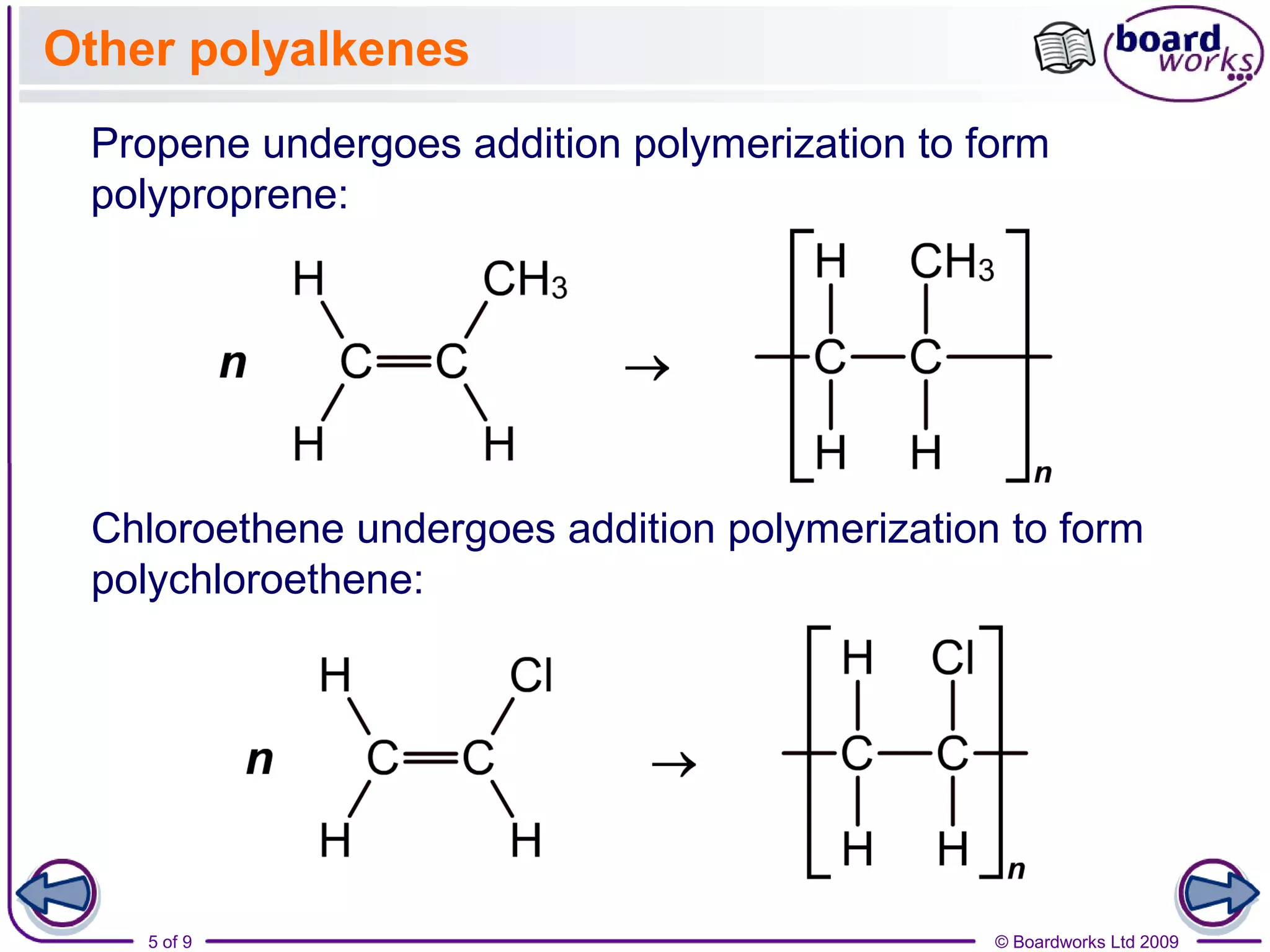 Alkenes part 3 polymerization | PPT