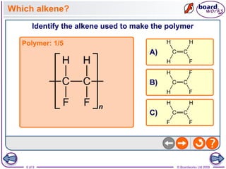 Alkenes part 3 polymerization | PPT