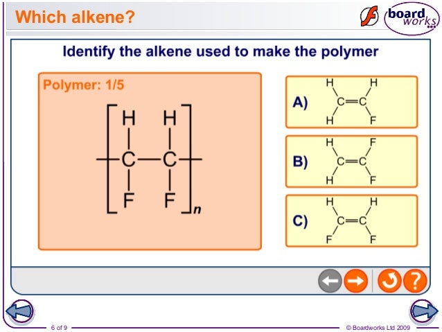 Alkenes part 3 polymerization