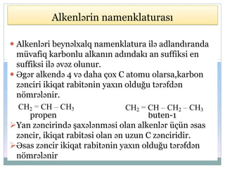 Alkenlər sh | PDF