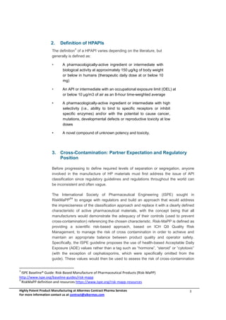 Alkermes high potency whitepaper 2014 | PDF