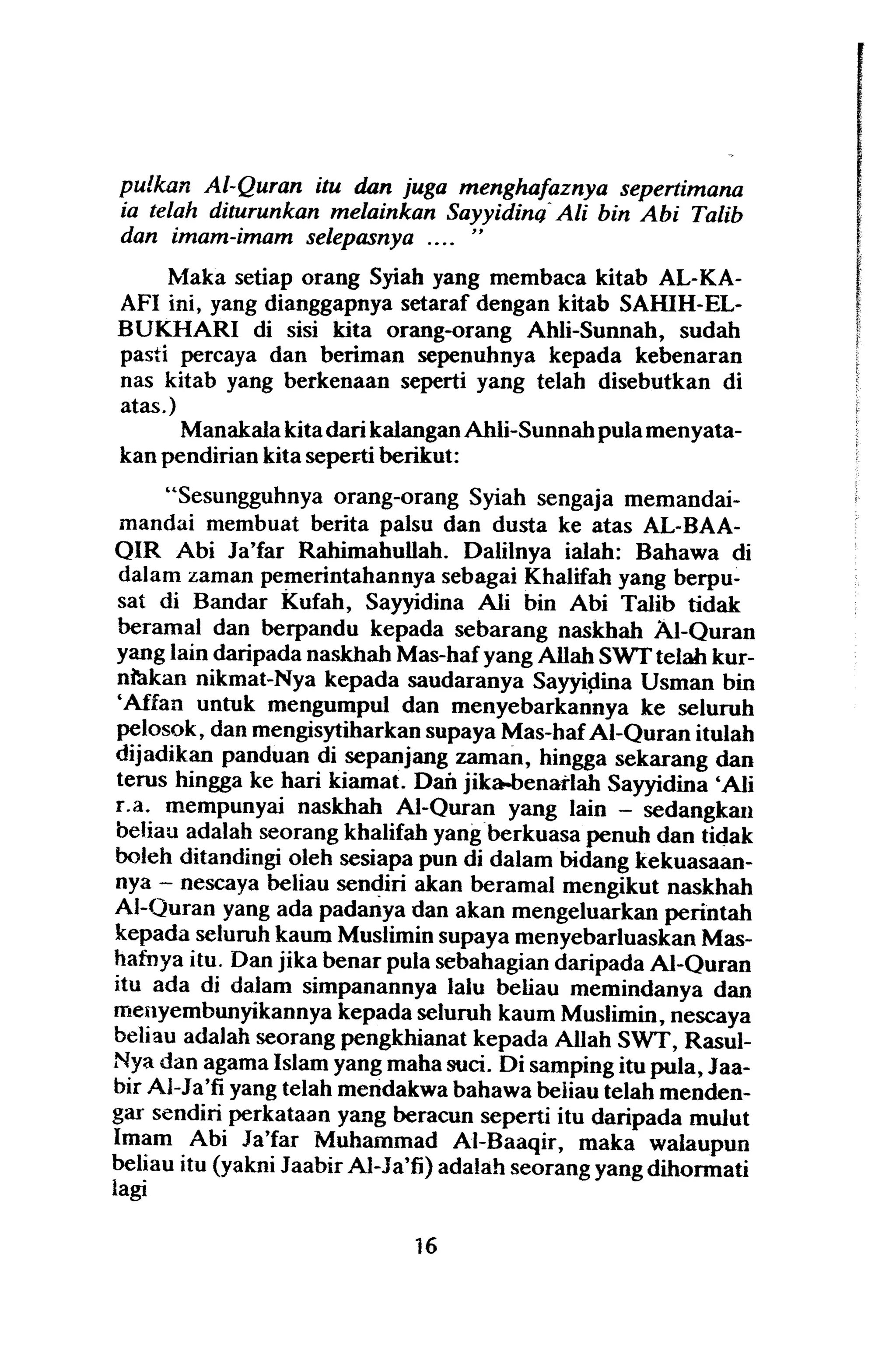 Hakikat Agama Syiah Imam Dua Belas ( Imamiyah ) | PDF