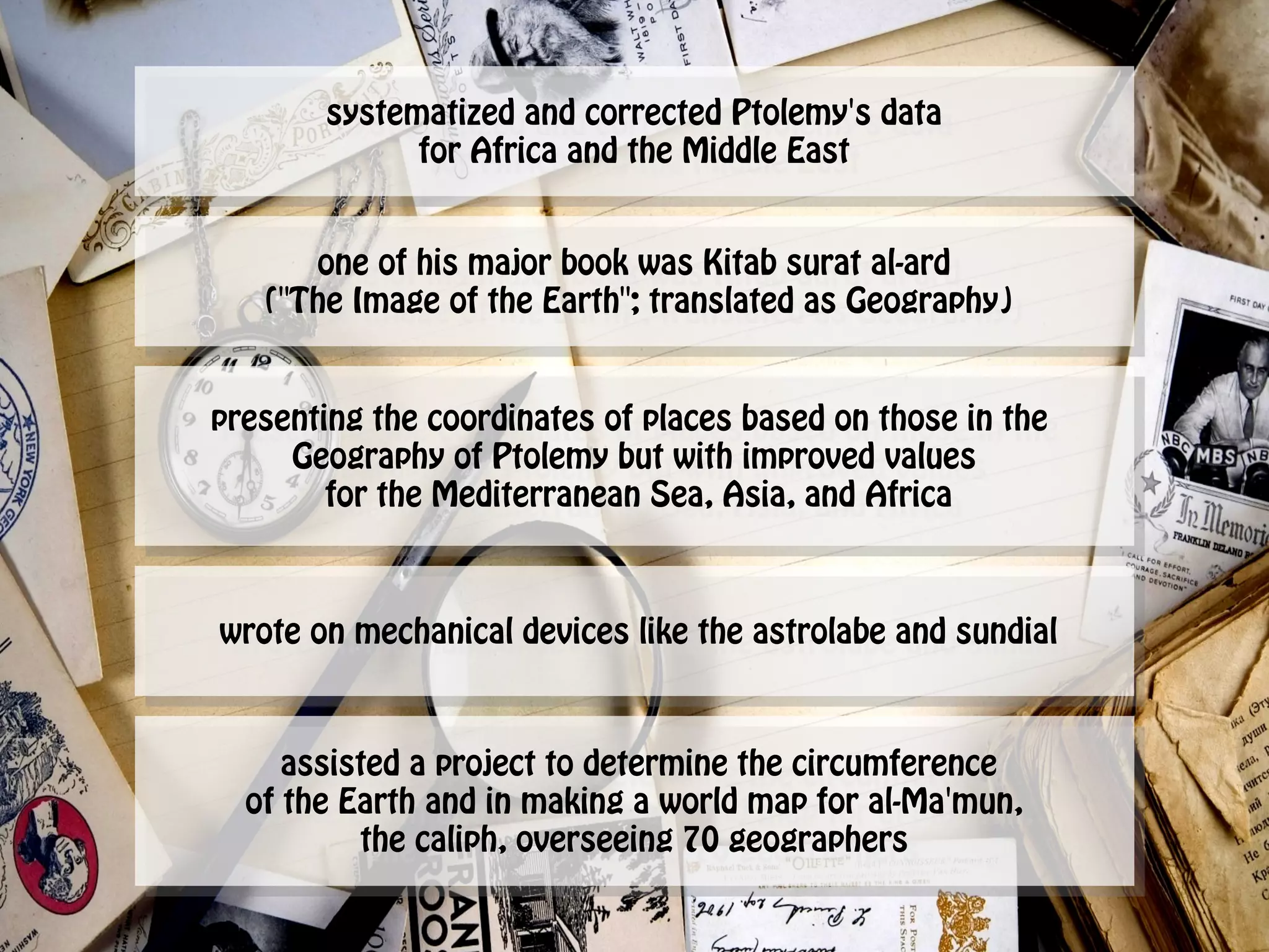 Al-khwarizmi | PPT | Islam | Religion & Spirituality