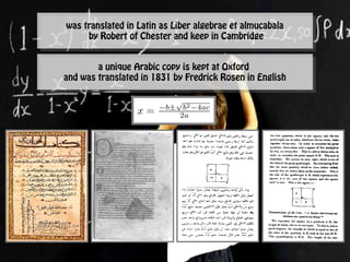 Al-khwarizmi | PPT