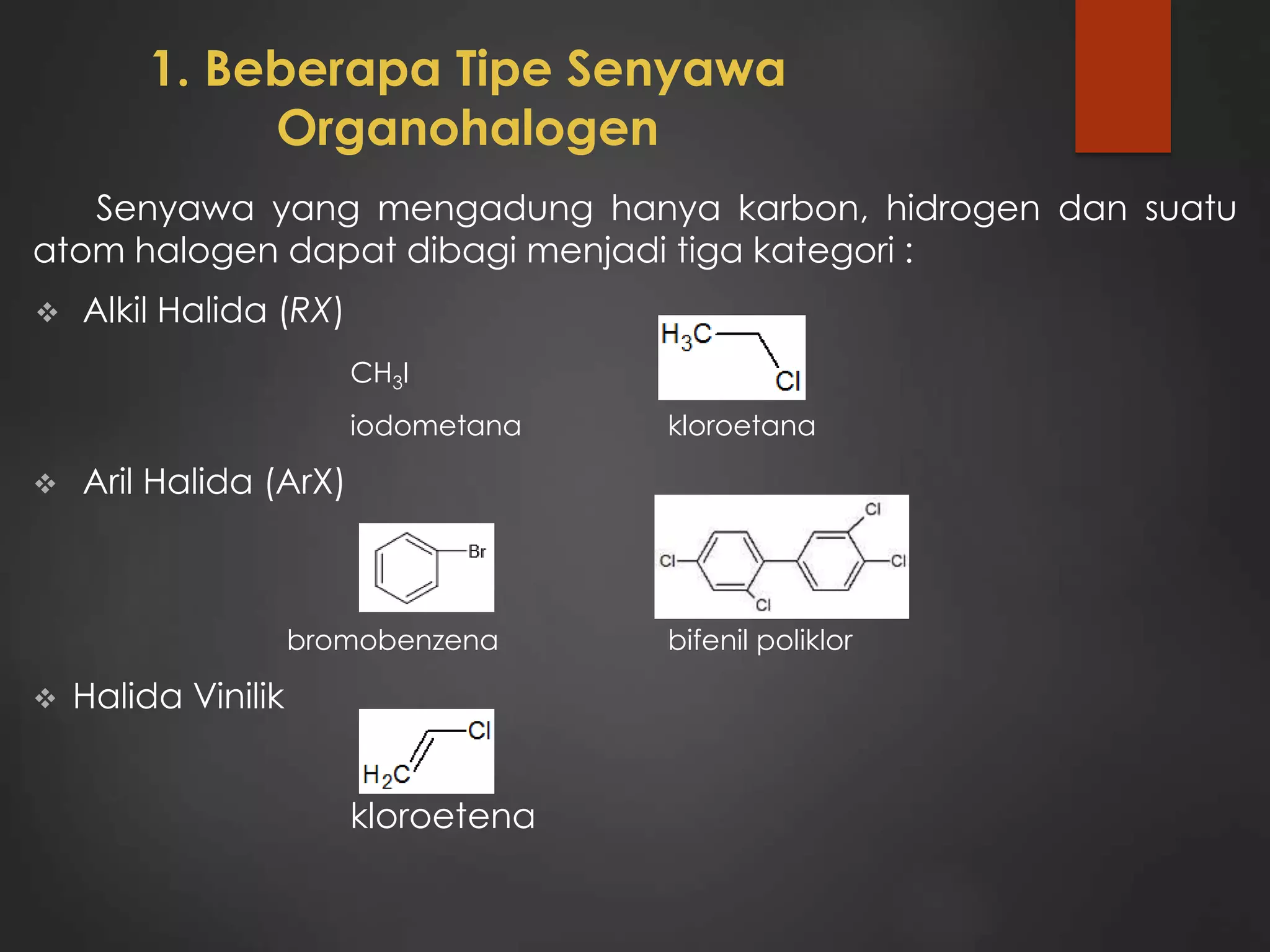 Alkil halida ; subtitusi dan eliminasi | PPTX