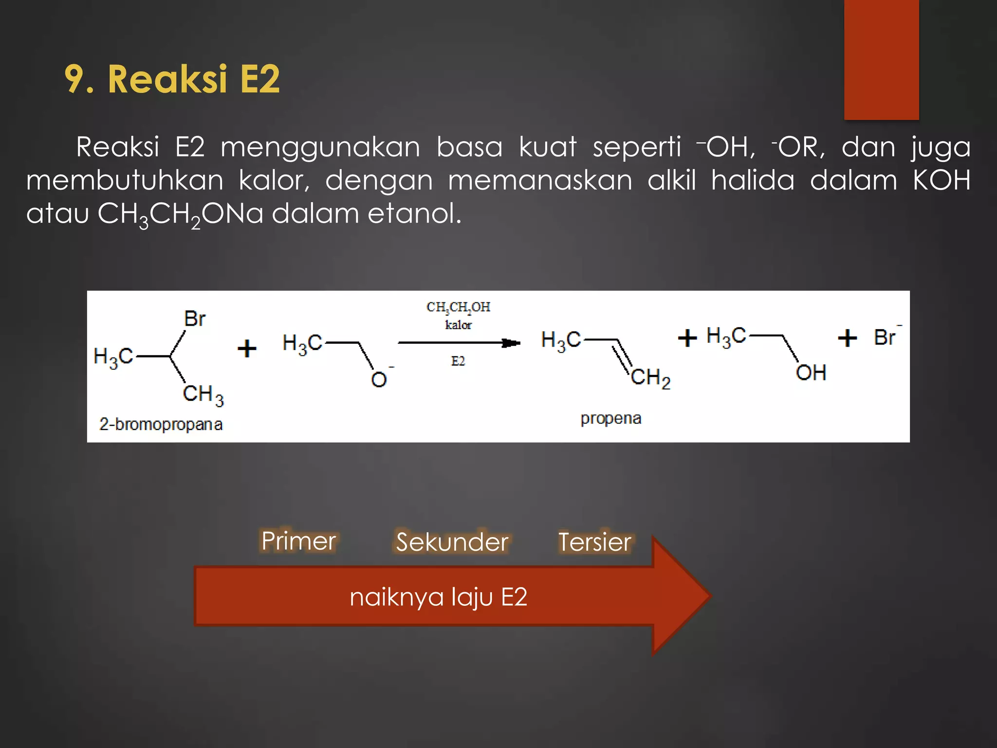 Alkil halida ; subtitusi dan eliminasi | PPTX